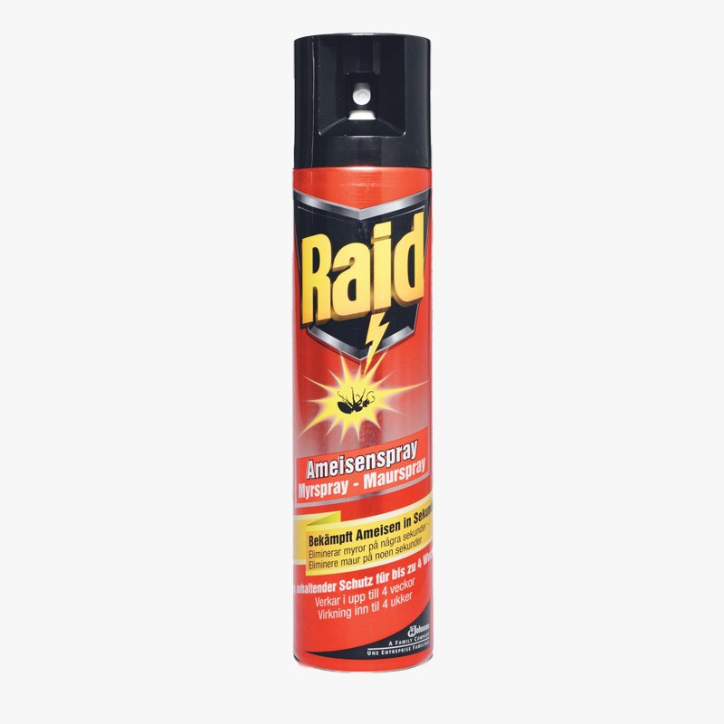 Raid Myr-, silverfisk spray 400 ml | Tryggt, billigt och snabbt